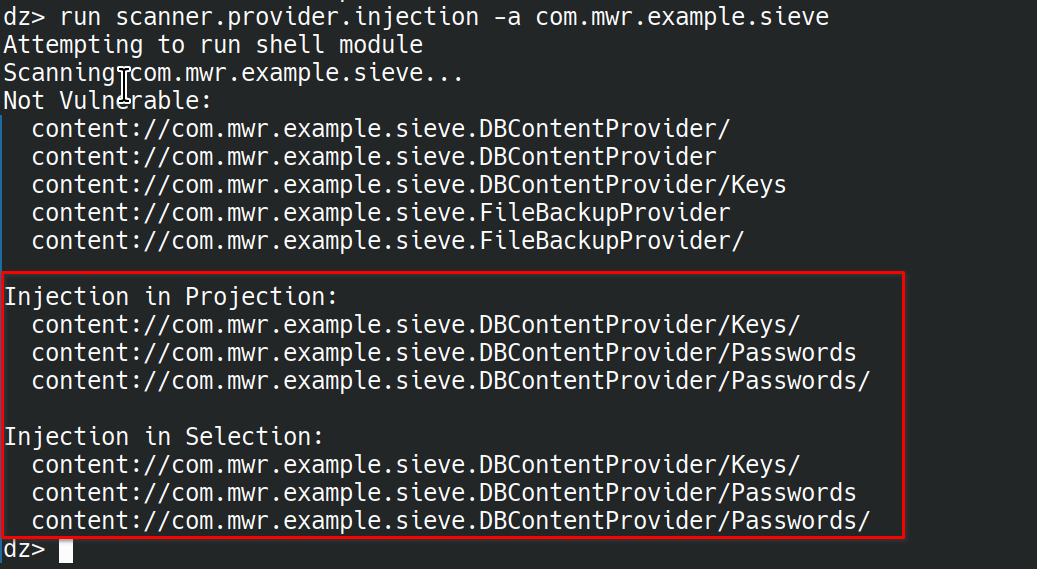 Drozer-Android安全测试 - liuty's blog